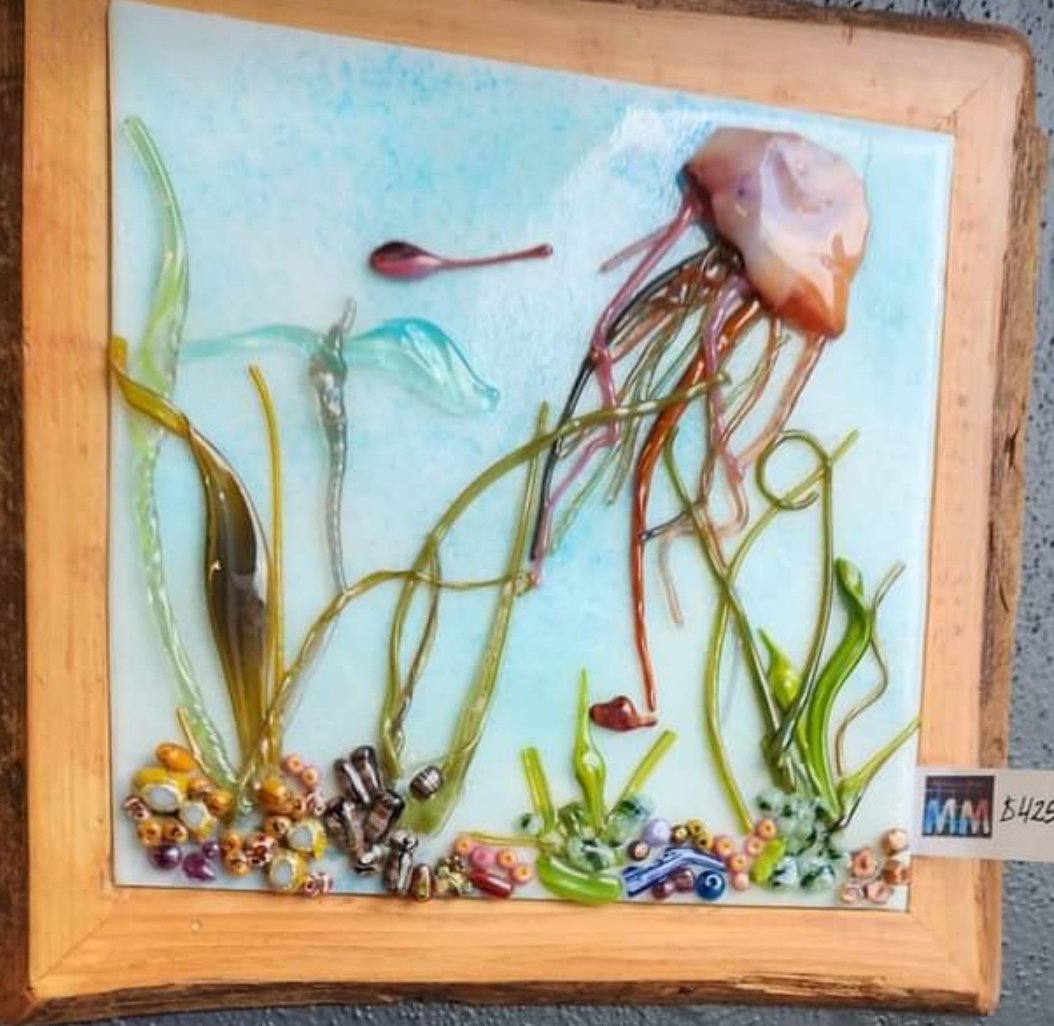 Whimsical Seascape - Marvelous Mosaic Fine Art