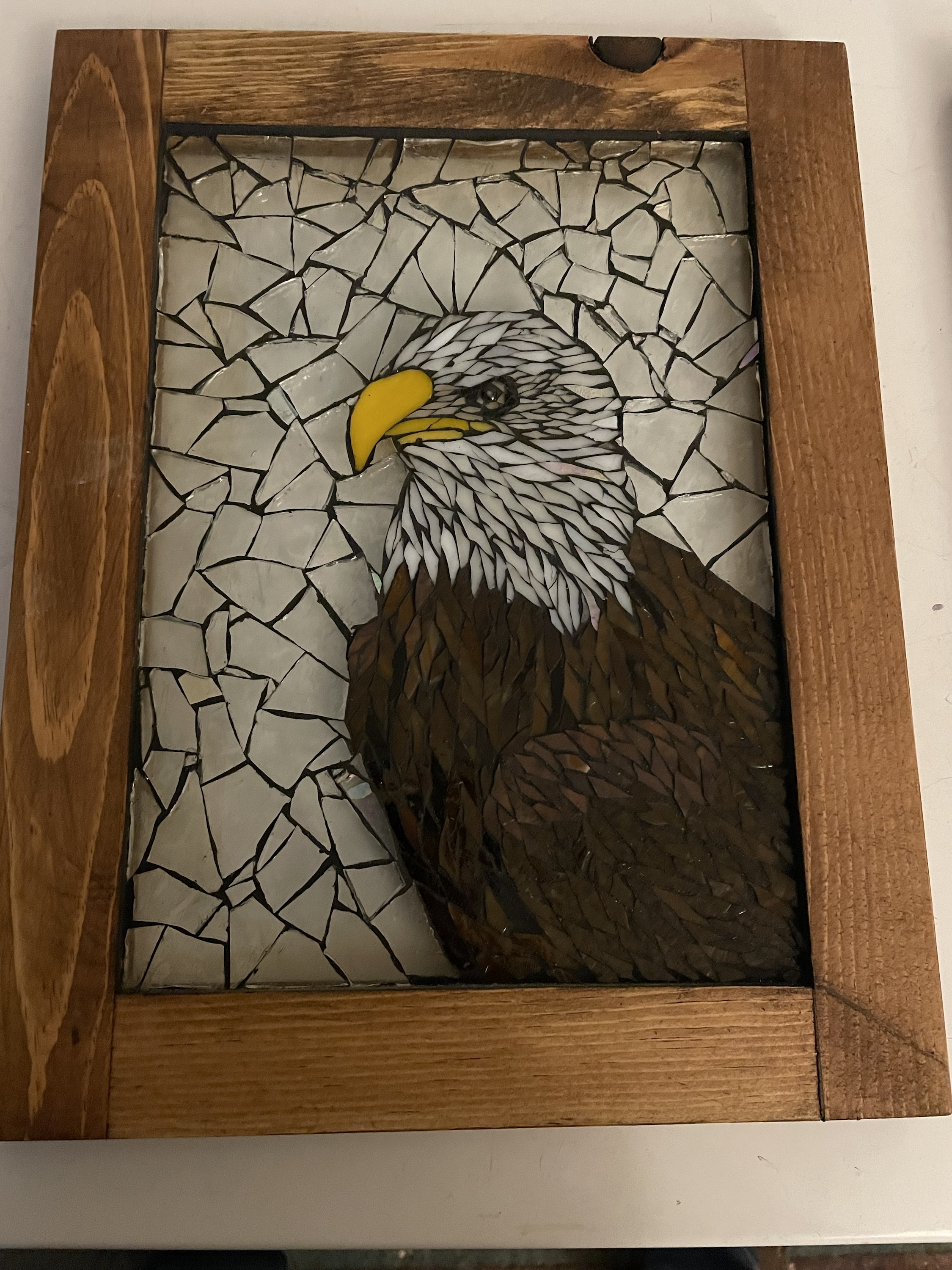 American Eagle mosaic - Marvelous Mosaic Fine Art